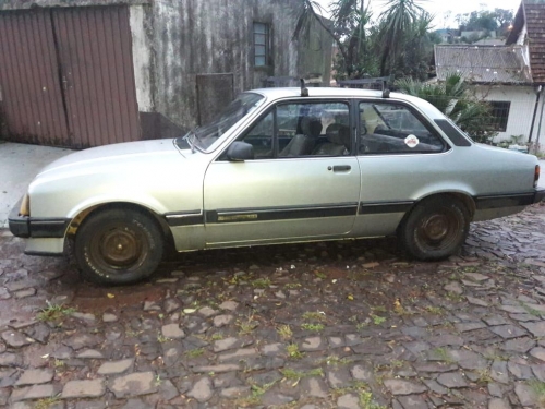 Vendo chevette 87 SE prata único dono nunca batido 130.000 km de ...